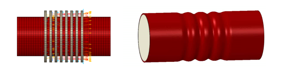 Multiphysics Simulation with Abaqus - Magnetic Deformation